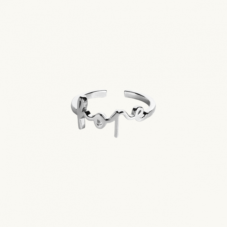 HOPE RING SILVER | RINGAR